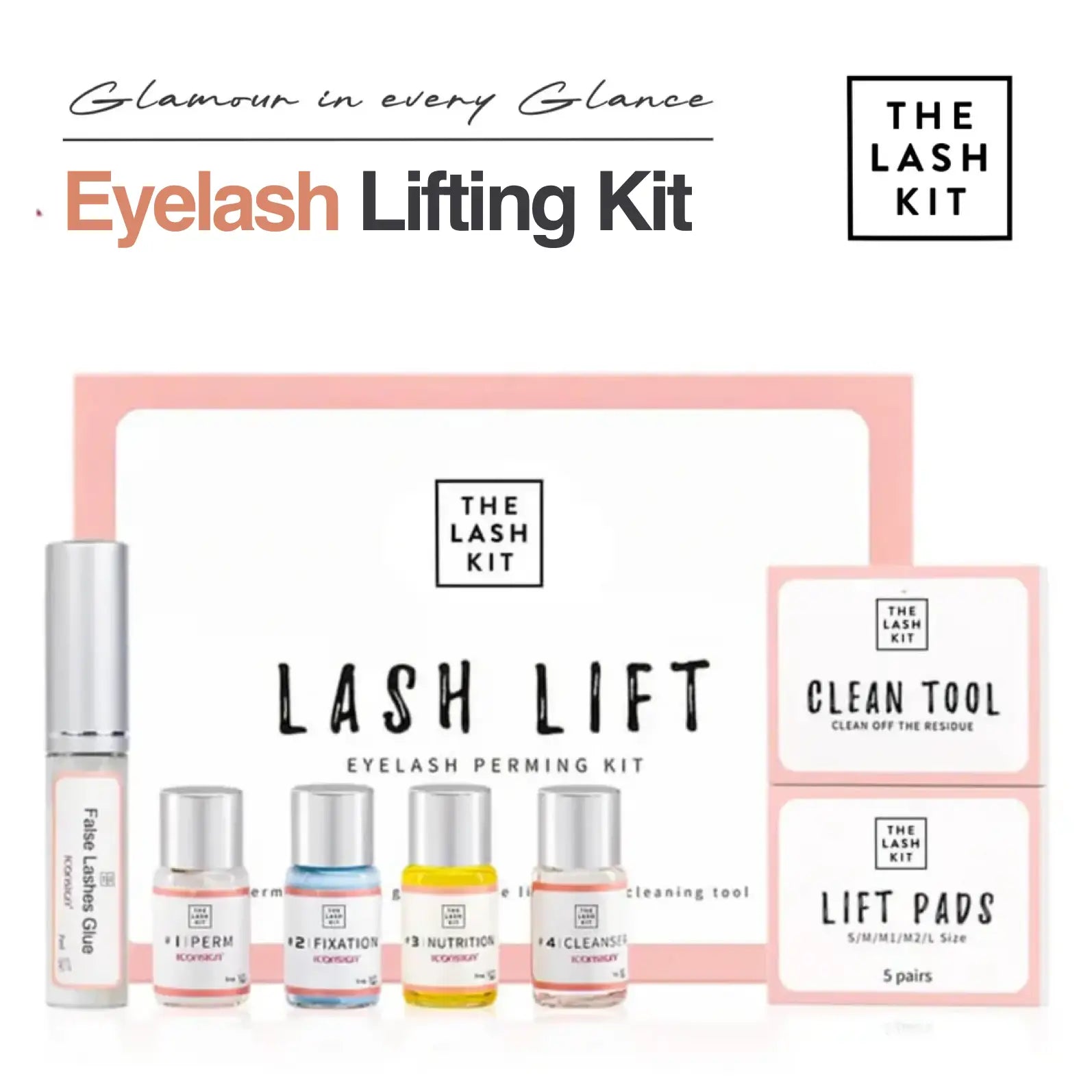 Eyelash Lifting DIY Kit – Professional Lash Lift at Home – The Lash Kit